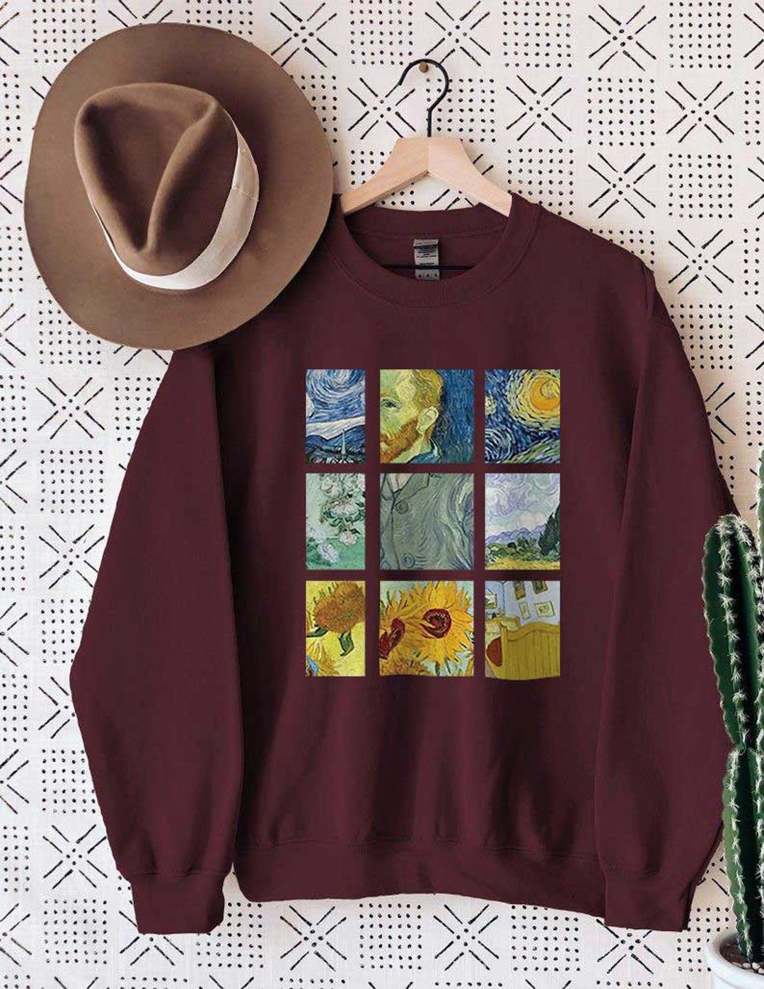 Vincent Van Gogh Shirt Womens & Mens , Van Gogh Sweatshirt Women , Van ...
