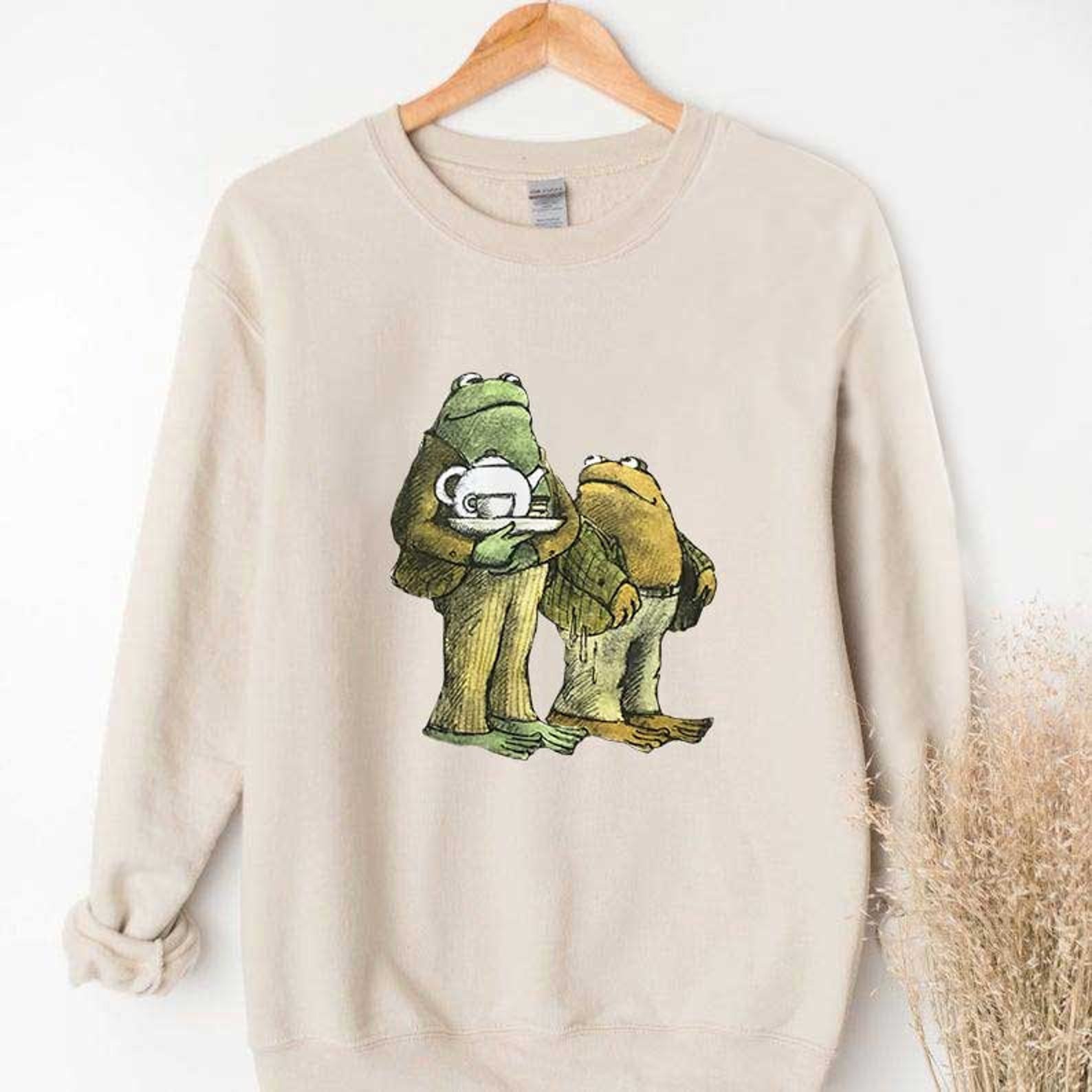 Frog and Toad Sweatshirt Unisex Sweatshirt Friend - Etsy