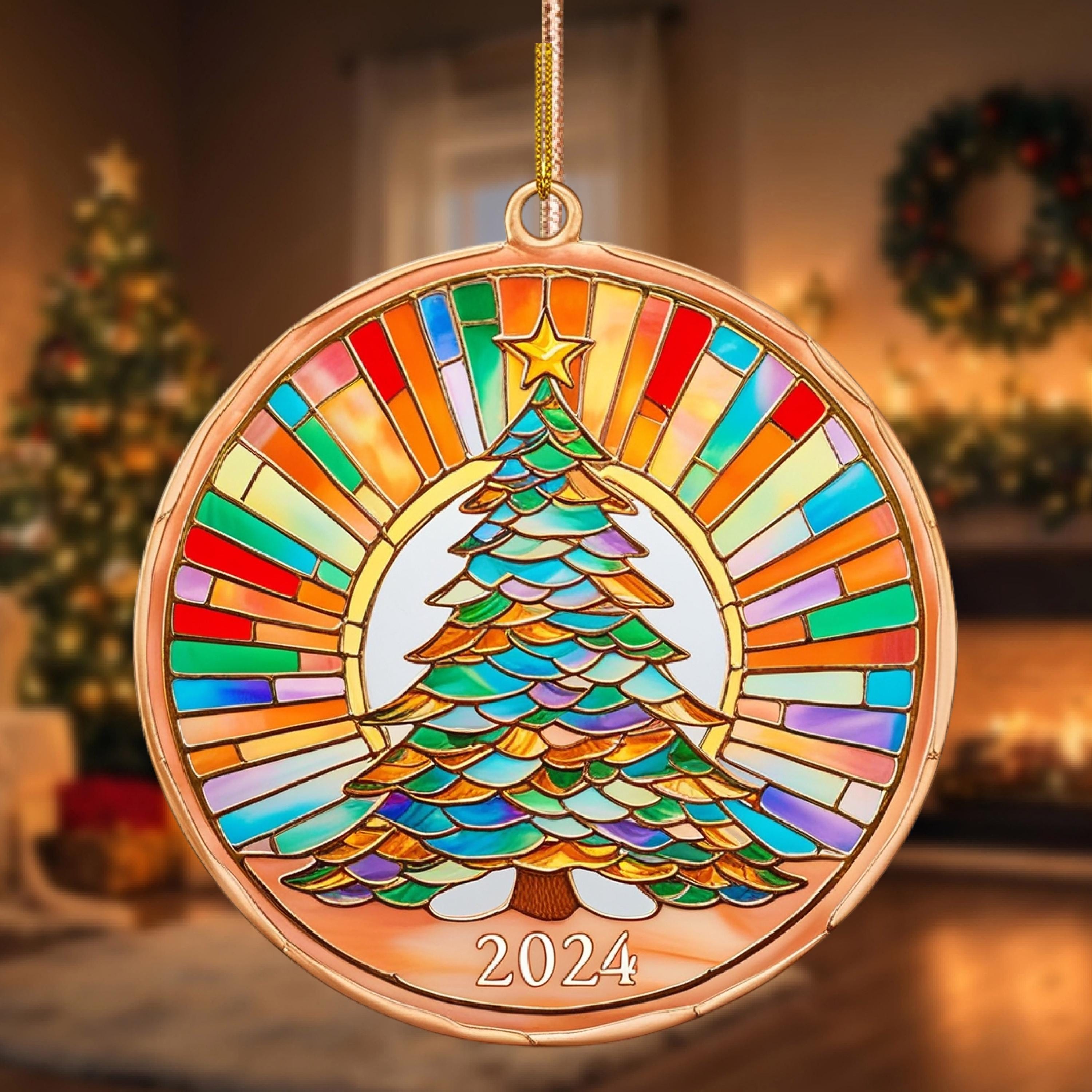 Christmas Ornament 2024, Gift Christmas Ornaments 2024, Christmas Tree ...