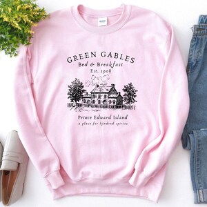 Anne of Green Gables Sweatshirt, Anne With an E Shirt, Est. 1908 Anne ...