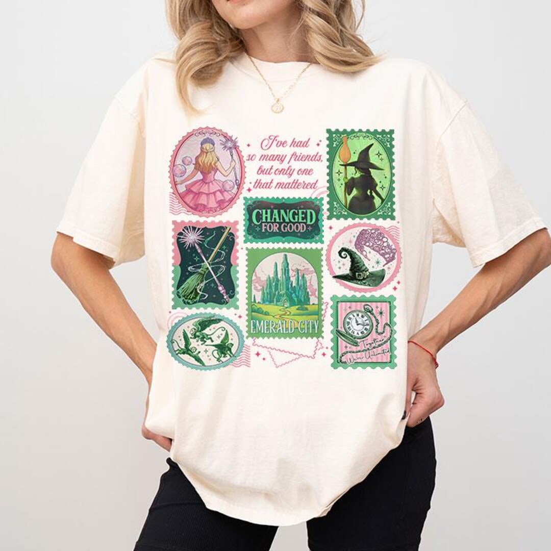 Wicked Changed for Good Stamps T Shirt - Etsy
