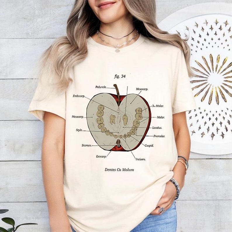 The Magnus Archives Shirt, Anatomy Class Shirt, Teeth Apple,jonathan ...
