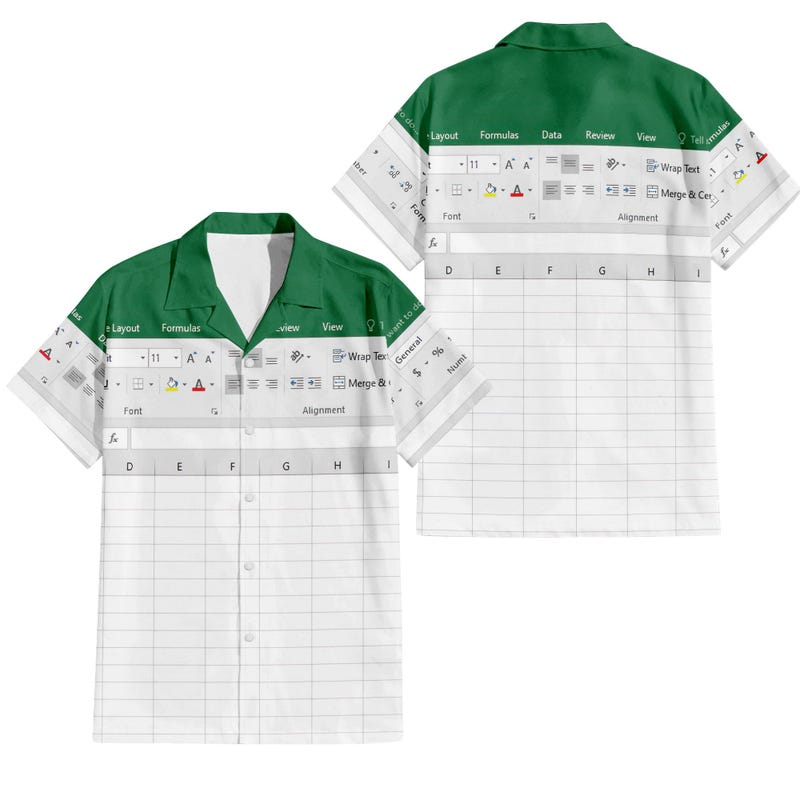 Excel Spreadsheet T Shirts - Etsy UK