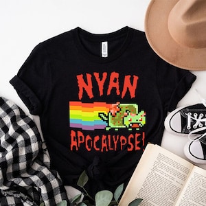 Nyan Cat Apocalypse T Shirt - Etsy