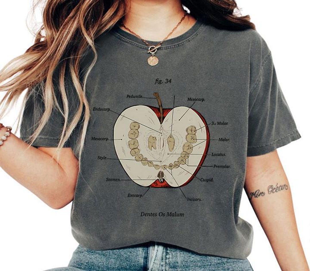 The Magnus Archives Shirt, Anatomy Class Shirt, Teeth Apple,jonathan ...