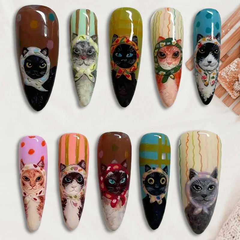 Press on Nails Re Useable - Etsy