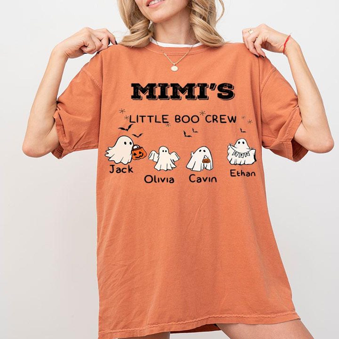 Personalized Mimi Little Boo Crew Shirt - Etsy