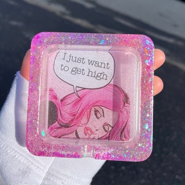 Resin Ashtray - Etsy
