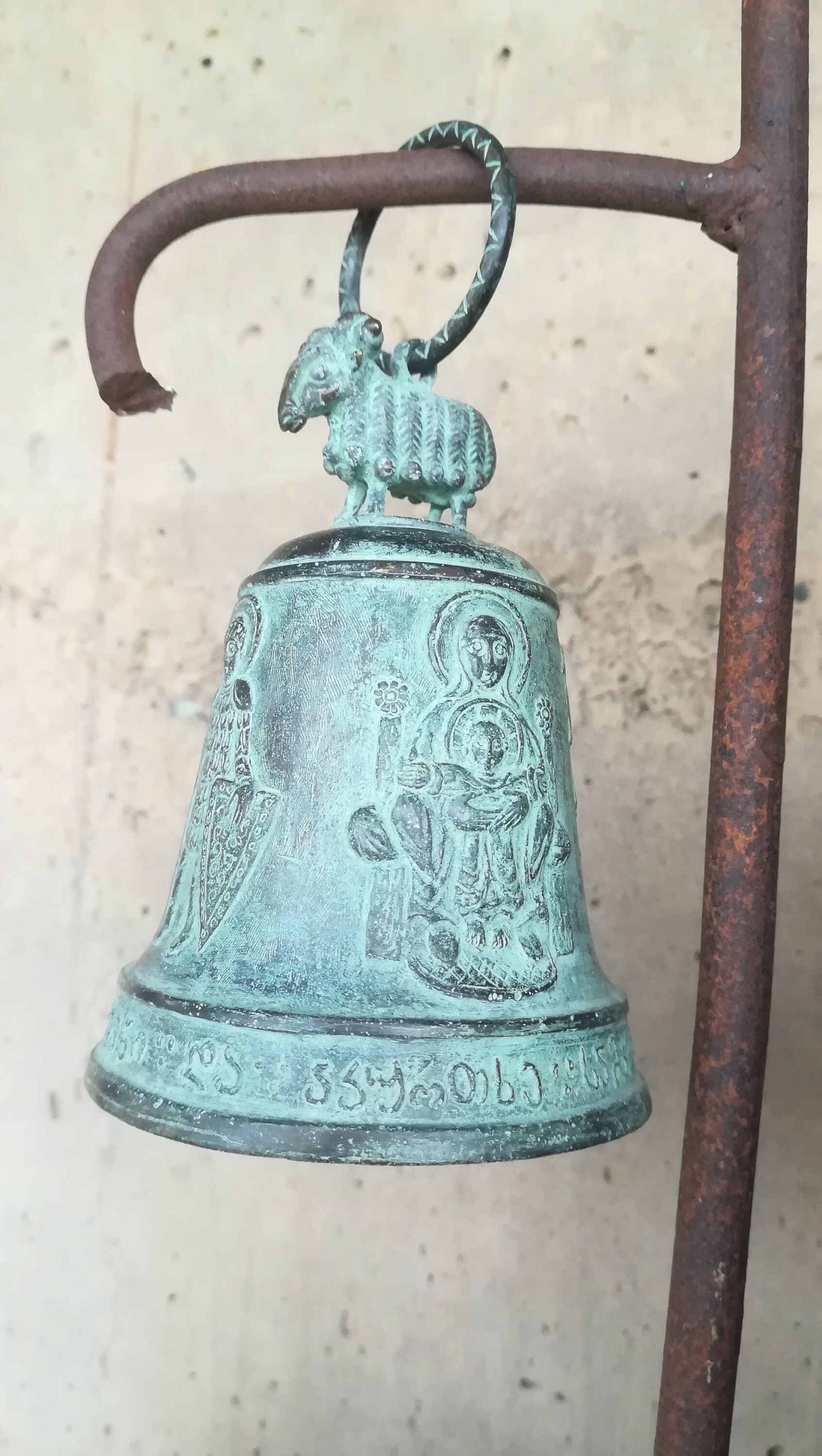 Bells Vintage Bell Aging Bronze Bell Monastery Bell With - Etsy New Zealand