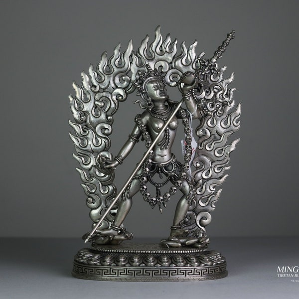 Silver Statue - Etsy