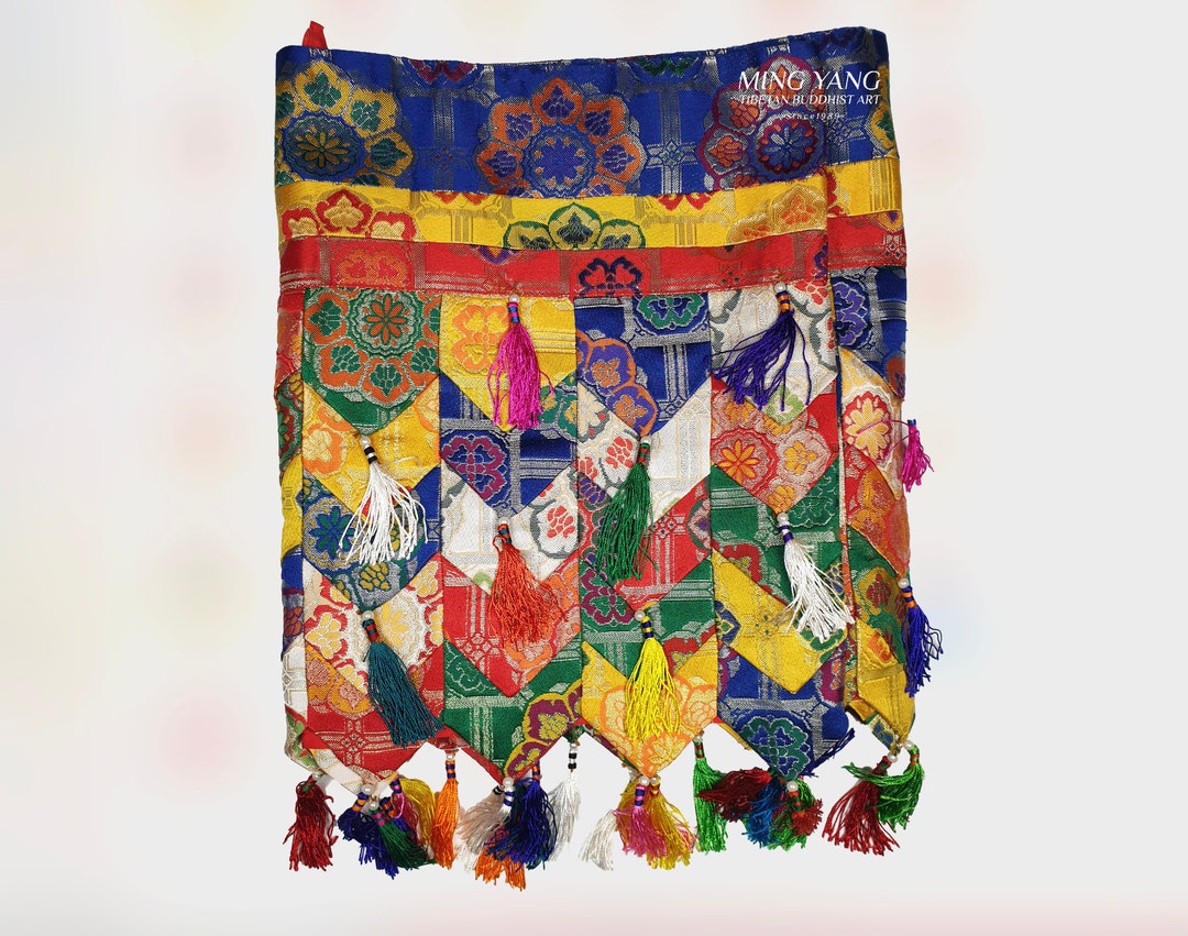 CL13 Nepal Shambu Banner 40x200cm / 5 COLORS tibetan Altar Cloth ...