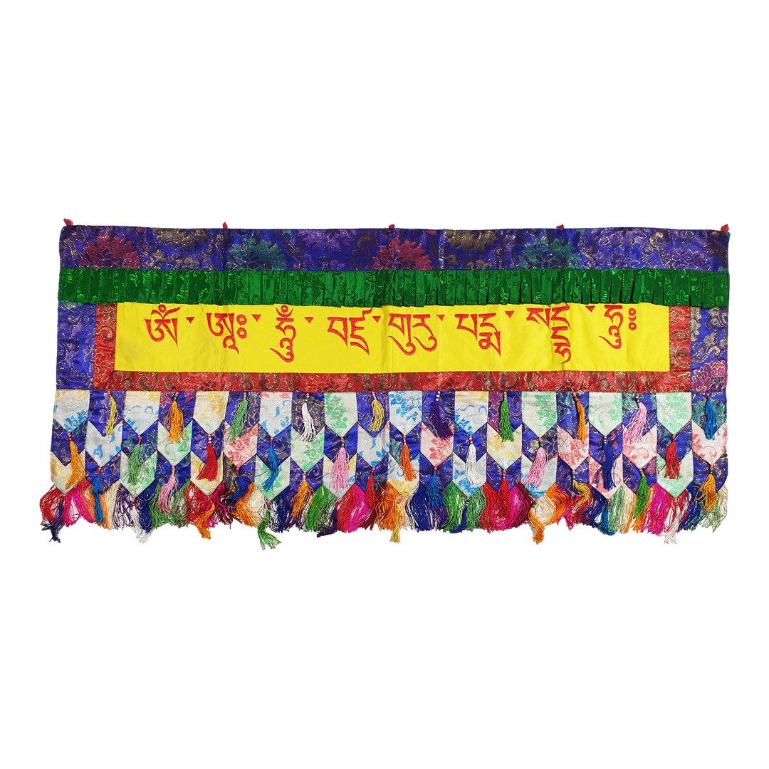 SALE, #63 - Padmasambhava Mantra Banner, Guru Rimpoche, Tibetan ...