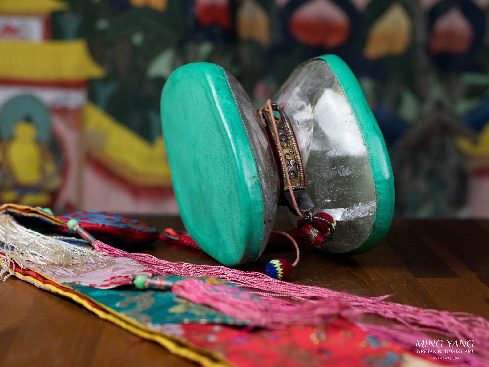 Damaru 1 Tibetan Buddhist Ritual Instrument Hand Drum | Etsy