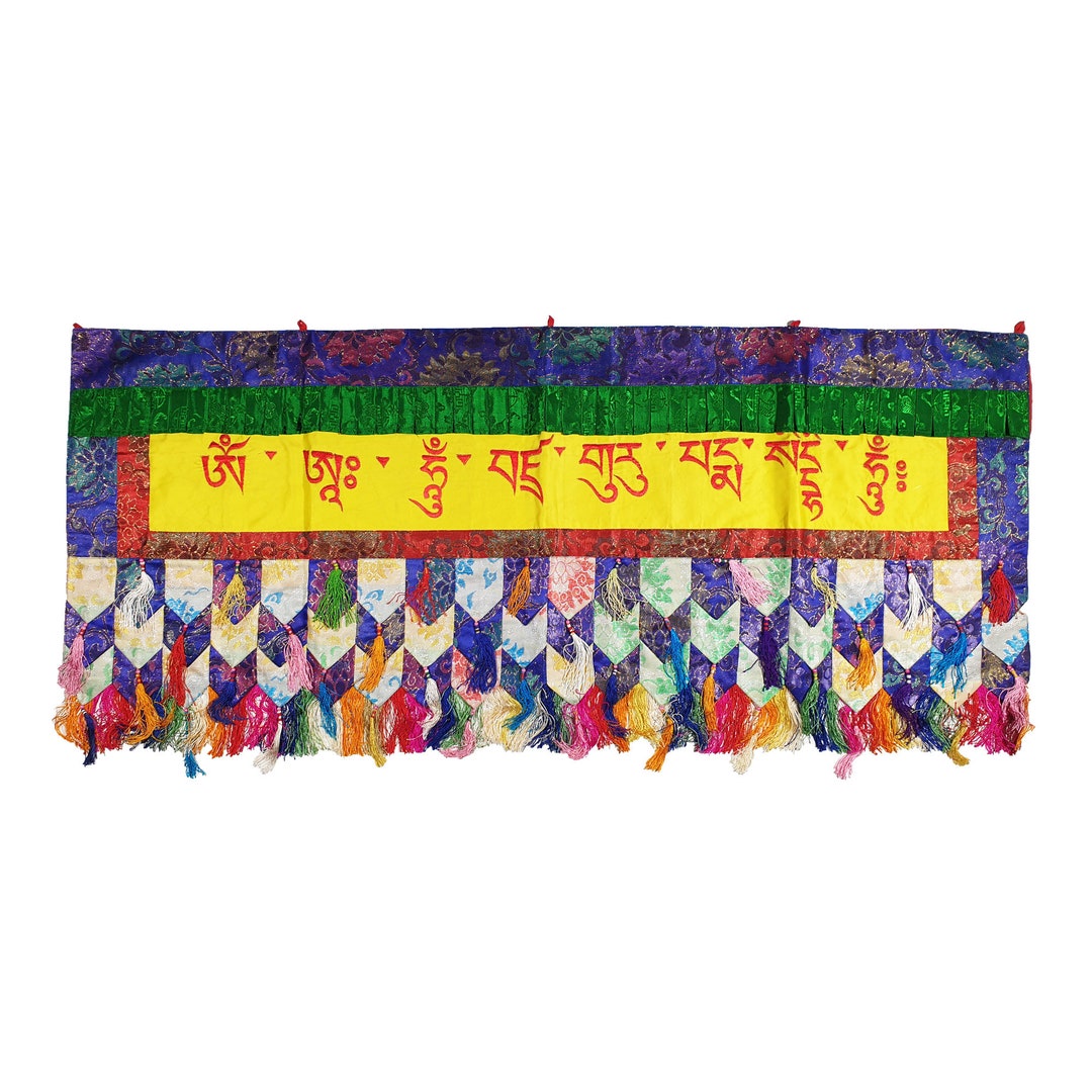 SALE, #64 - Padmasambhava Mantra Banner, Guru Rimpoche, Tibetan ...