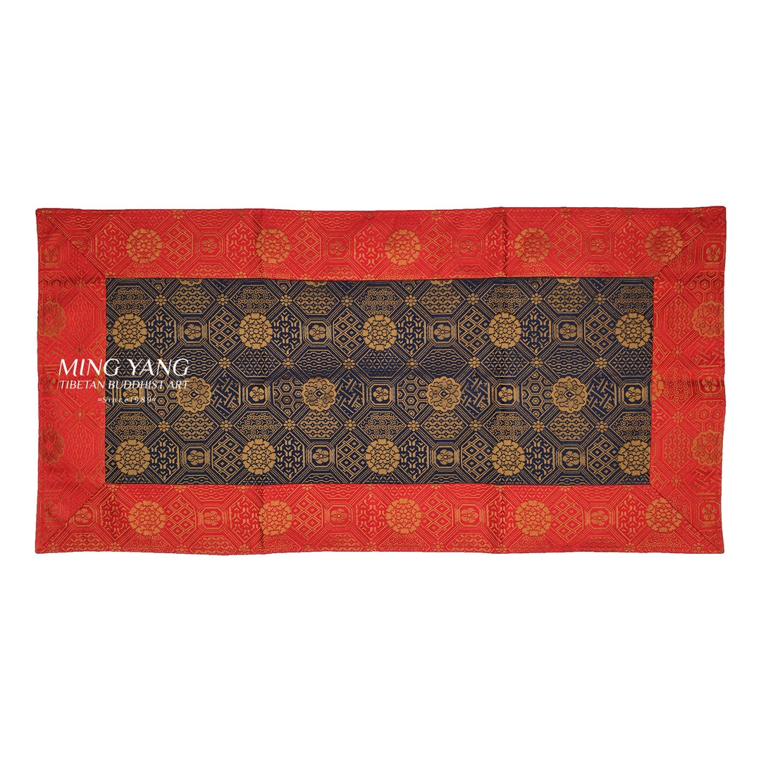 TBR1 Tibetan Tablecloth 50x100cm Rectangle Altar Cloth Buddhist Decor ...