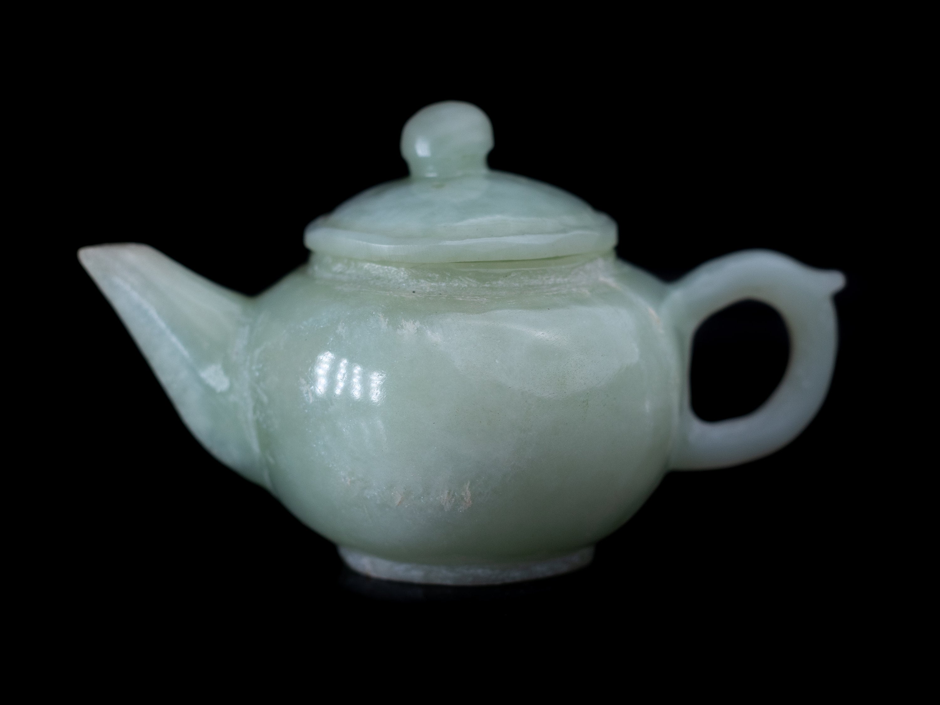 Vintage Fine Hand-Carved Jade Teapot 7 China Exquisite | Etsy