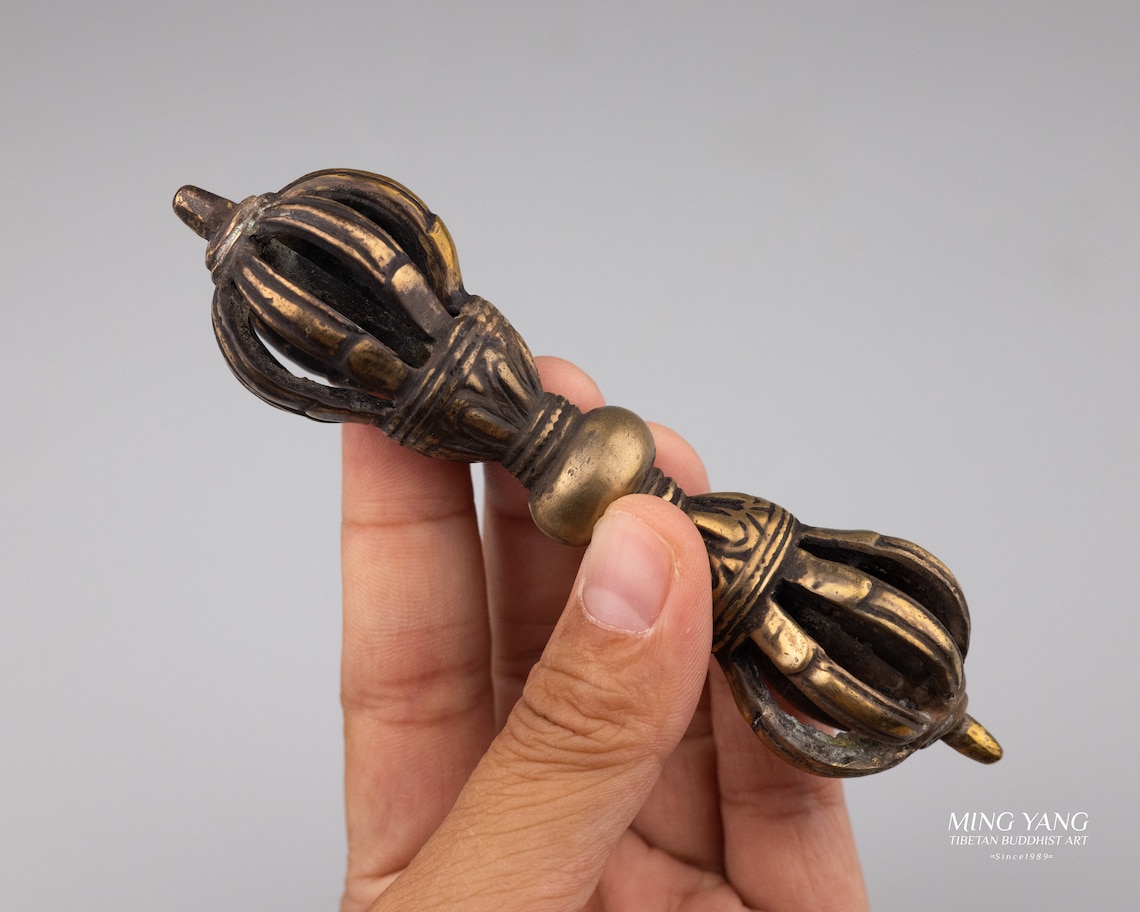 Varja Dorje VD27 Tibetan Buddhist Antique Ritual Vajra - Etsy