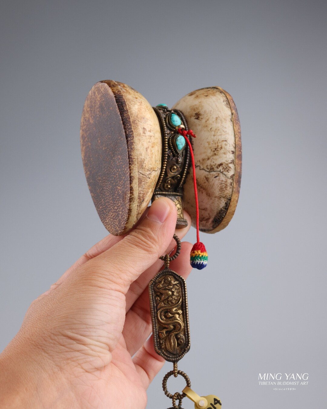 Kapala Damaru KD14 Tibetan Buddhist Ritual Instrument - Etsy