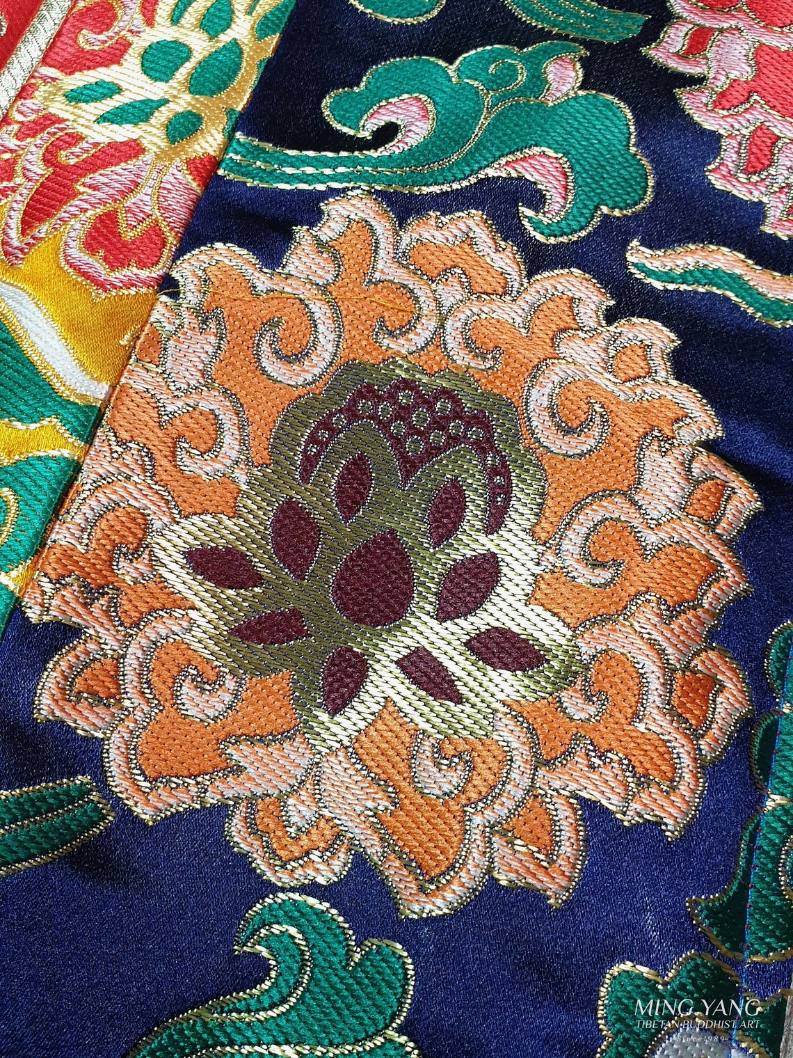 DD2 Tibetan Double Dorje Cloth RED Good Quality Cloth | Etsy