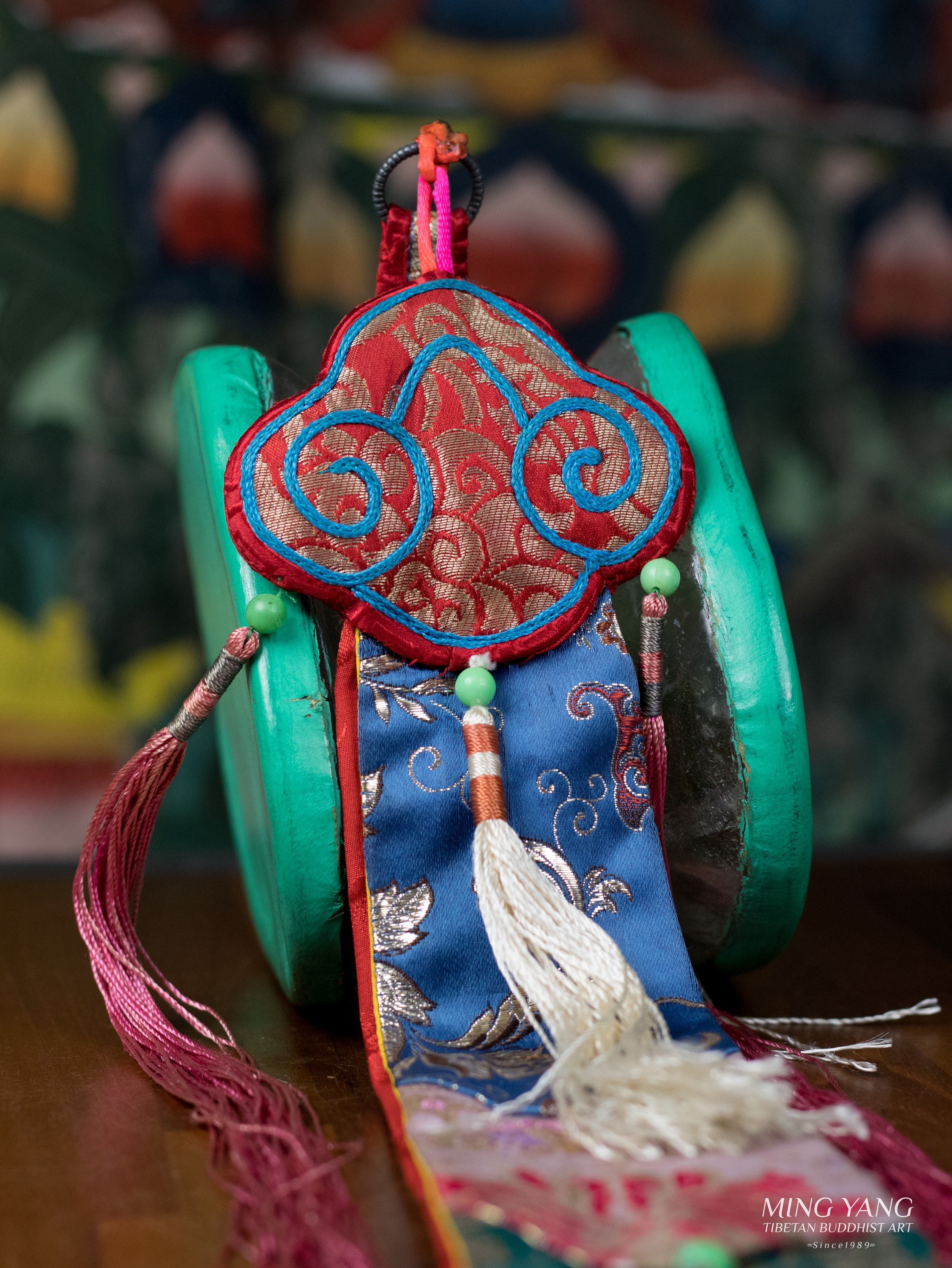 Damaru 1 Tibetan Buddhist Ritual Instrument Hand Drum | Etsy