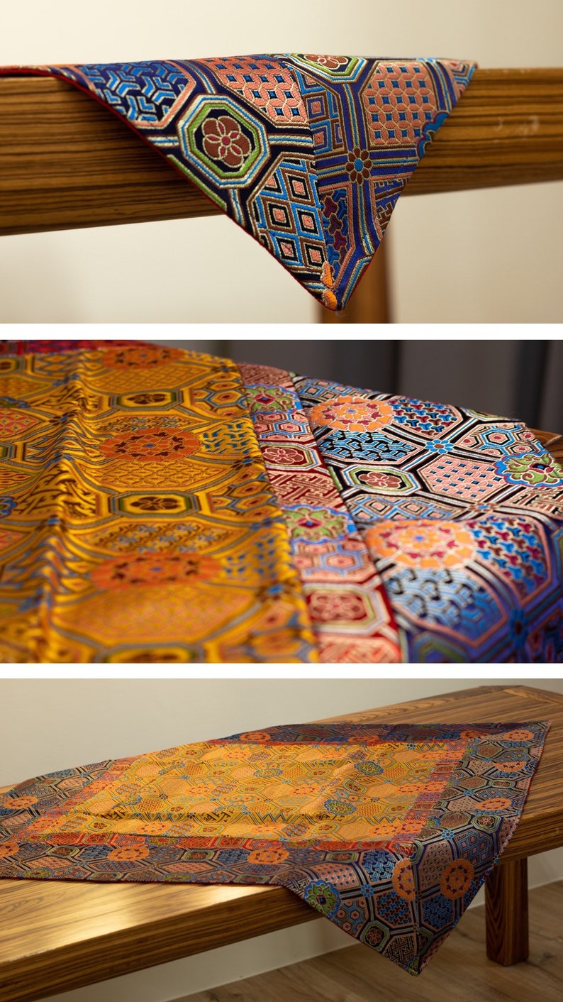 6 in 1 High Quality Tibetan Altar Cloth YELLOW Buddhist - Etsy