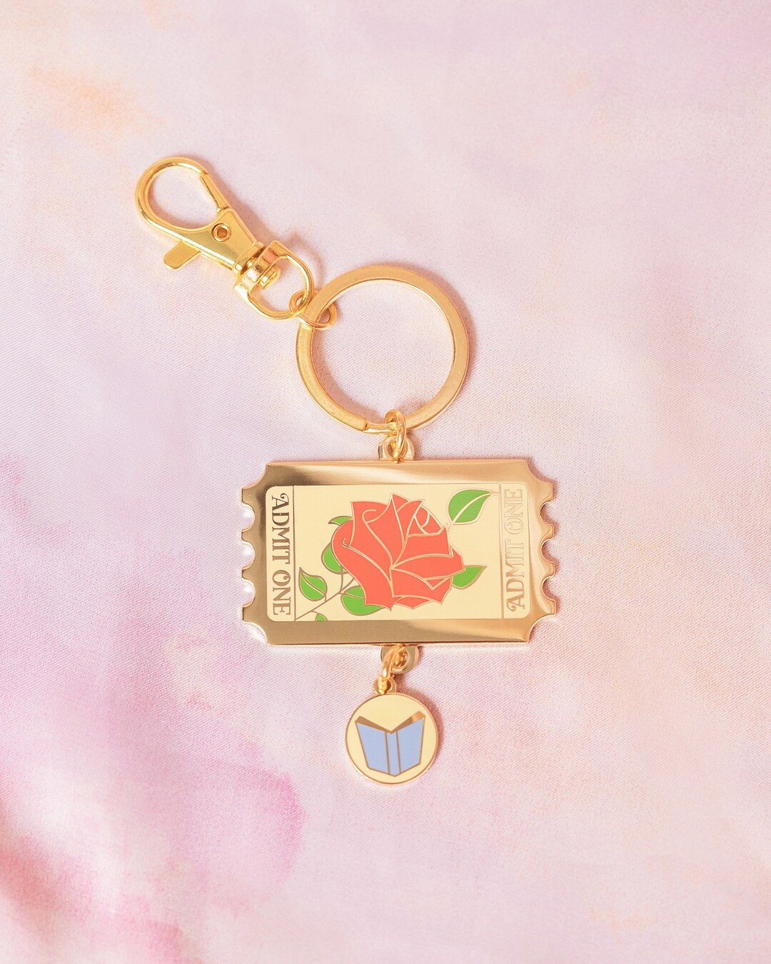 Belle Keychain - Etsy