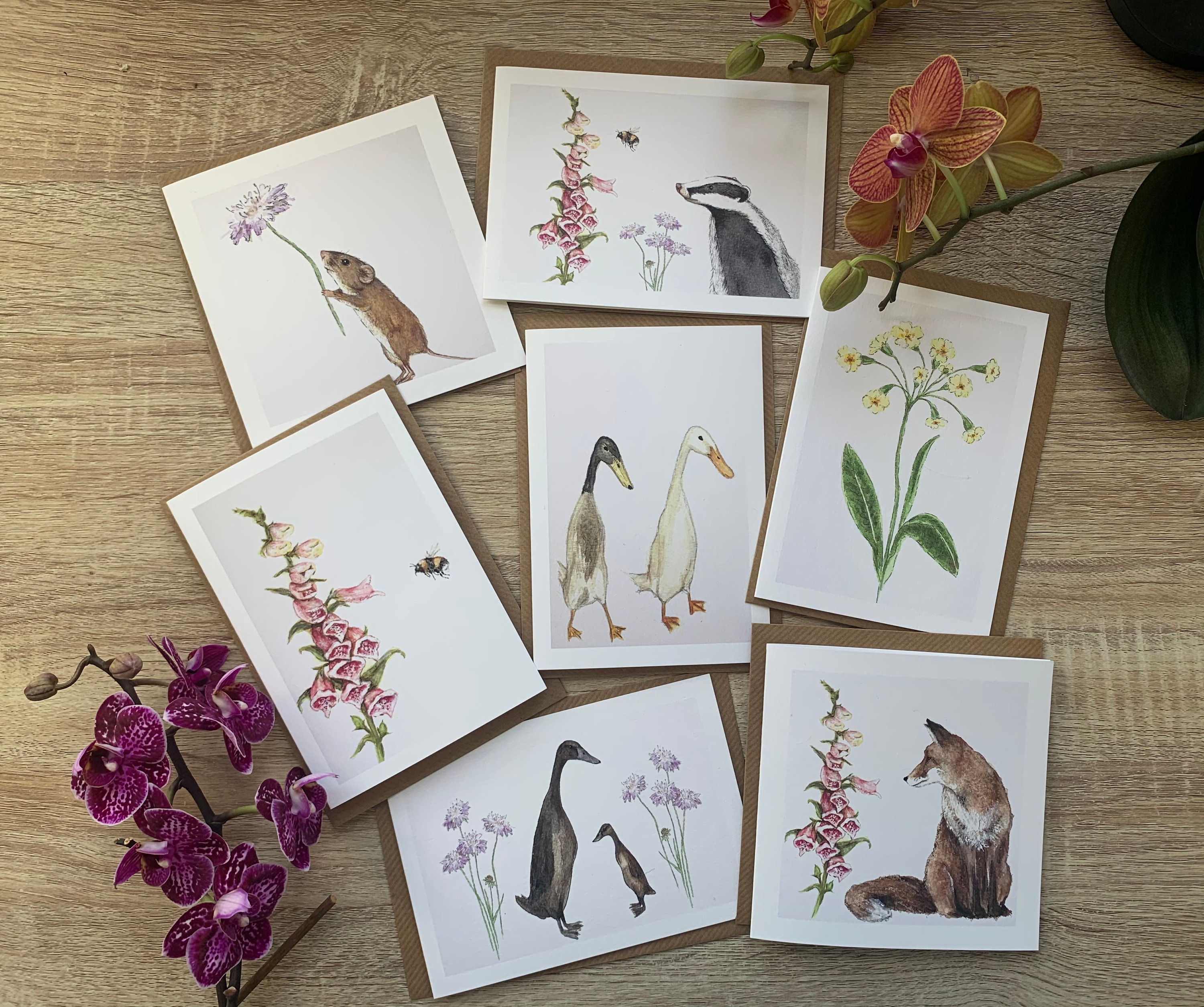Duck Card - Etsy