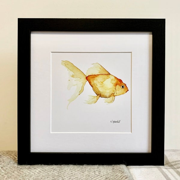 Goldfish Print - Etsy UK