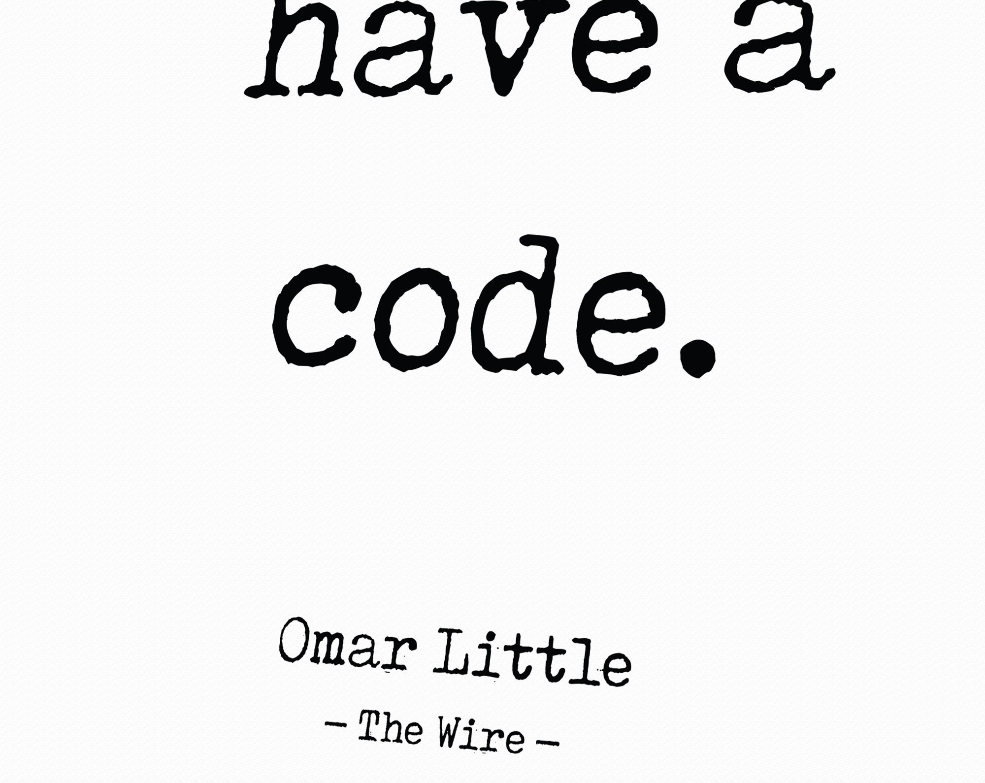 The Wire Poster, Omar Little, TV Show Print, Art, Man Cave Decor Prints ...