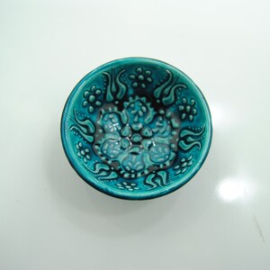 Ceramic Bowl 6 Pieces turquoise Color Handmade&handpainted | Etsy