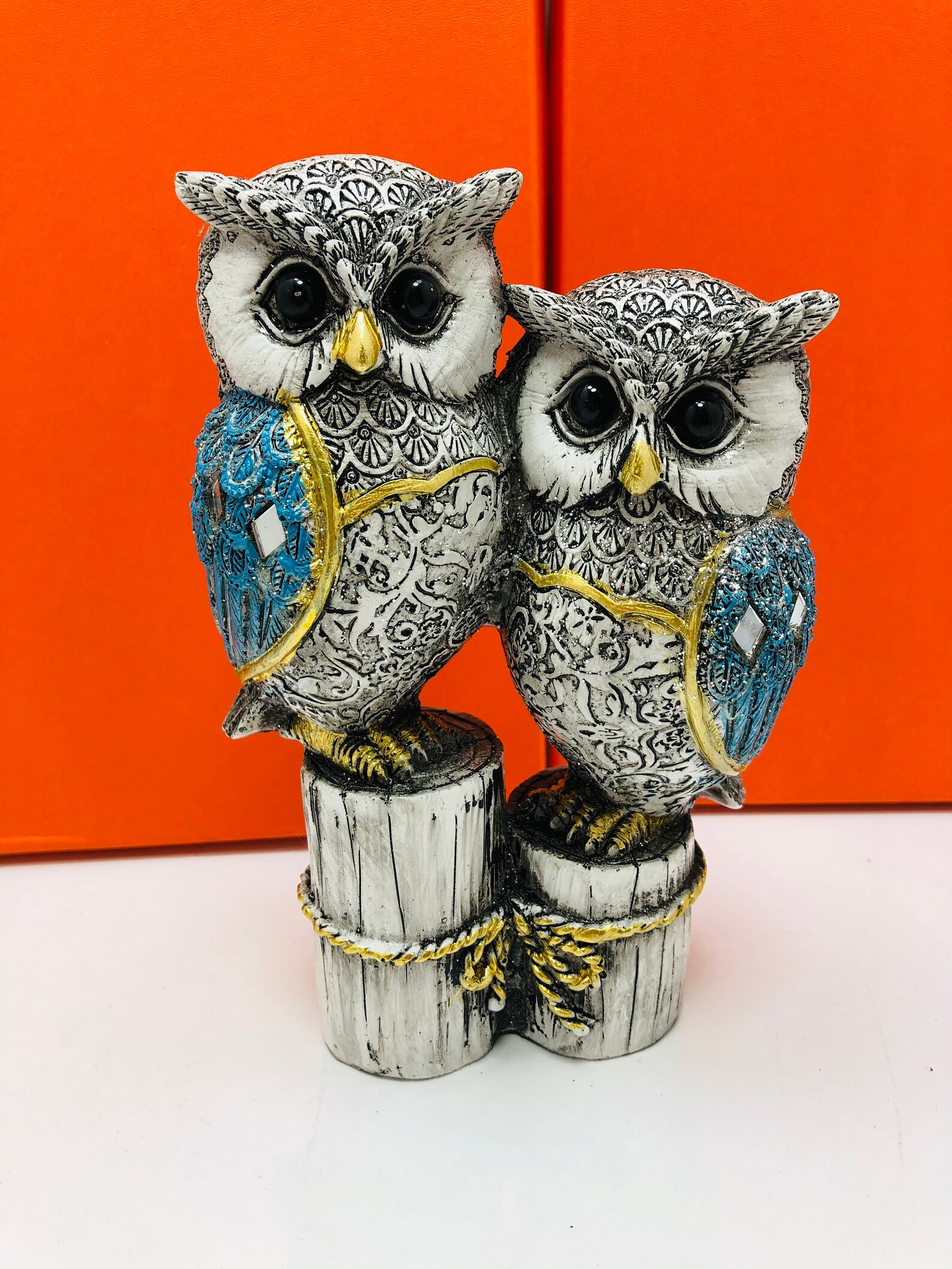 Owl Ornament Handmade Owl Decorative Owl Ornament Unique | Etsy