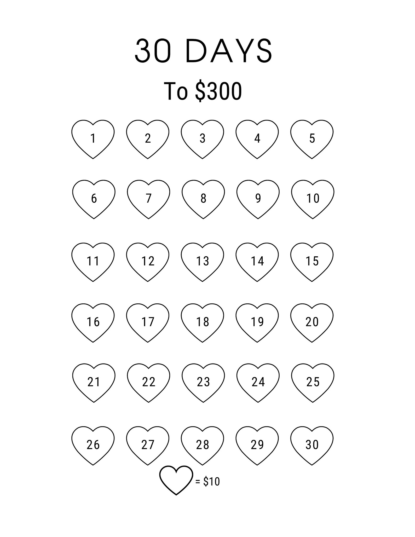 30 Day Money Saving Challenge 300 Dollars In One Month Save Etsy 30-day-money-saving-challenge-300-dollars-in-one-month-save-etsy