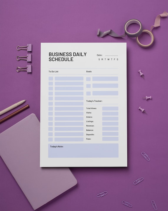 Social Media Manager Printables Social Media Content Planner - Etsy
