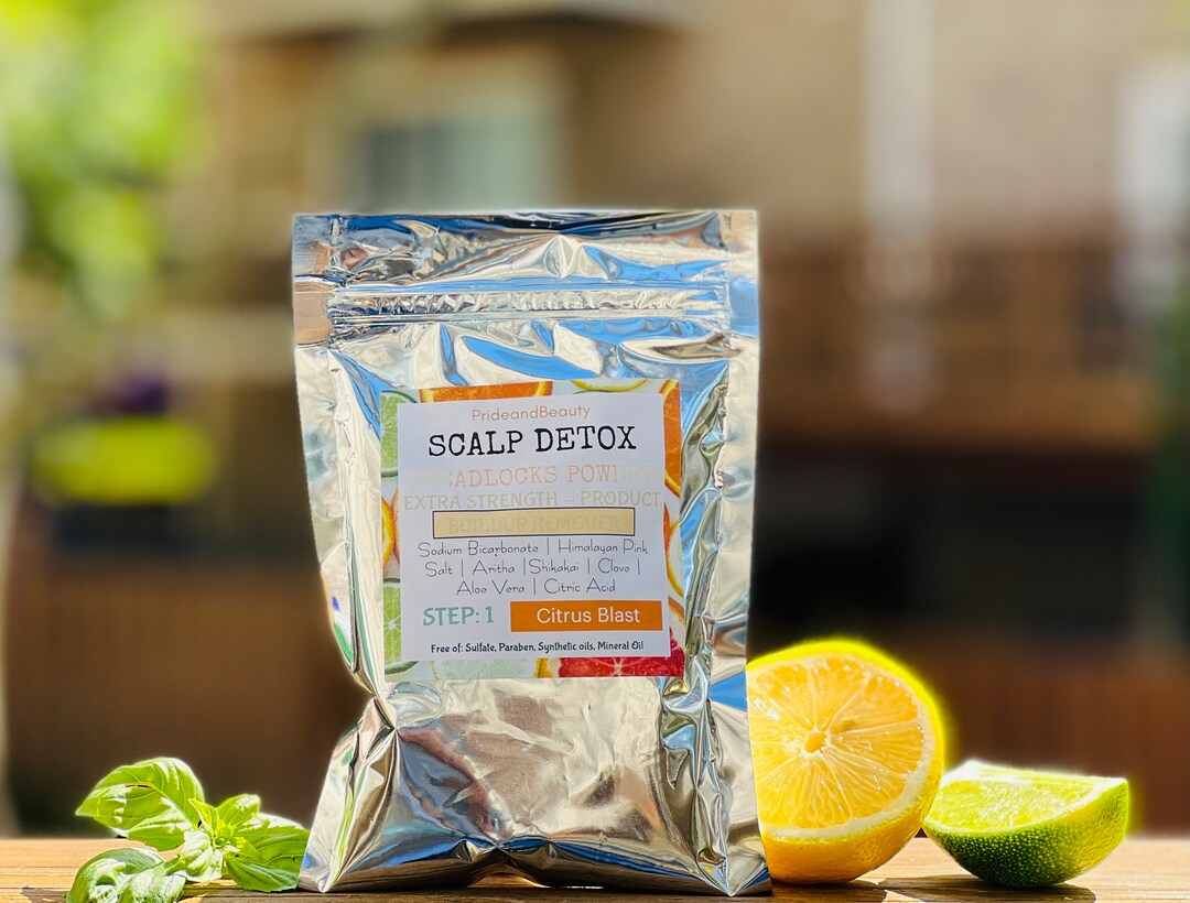 Dreadlock Hair Scalp Detox - Deep Clean Dreadlock Powder - Natural Hair ...