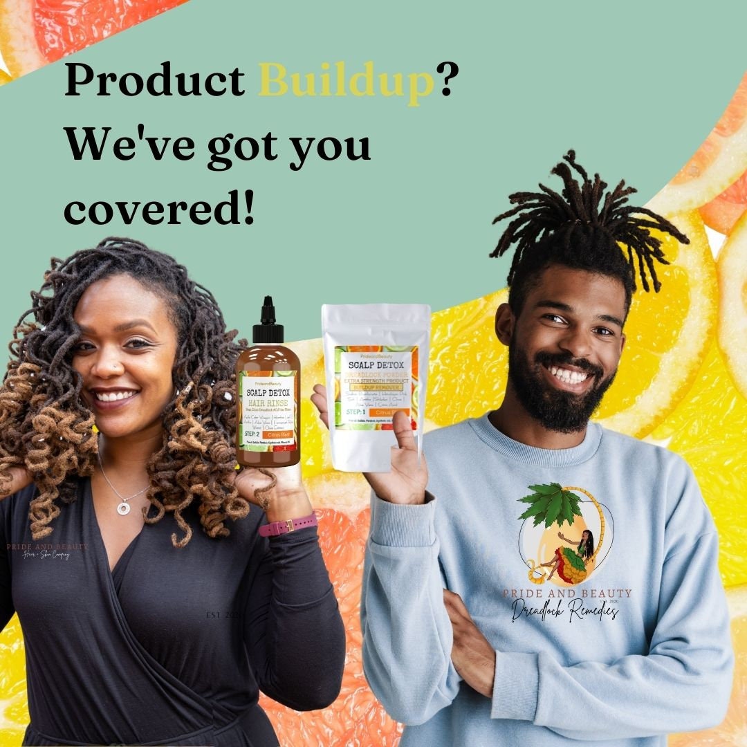 Dreadlock Hair Scalp Detox Deep Clean Dreadlock Powder - Etsy