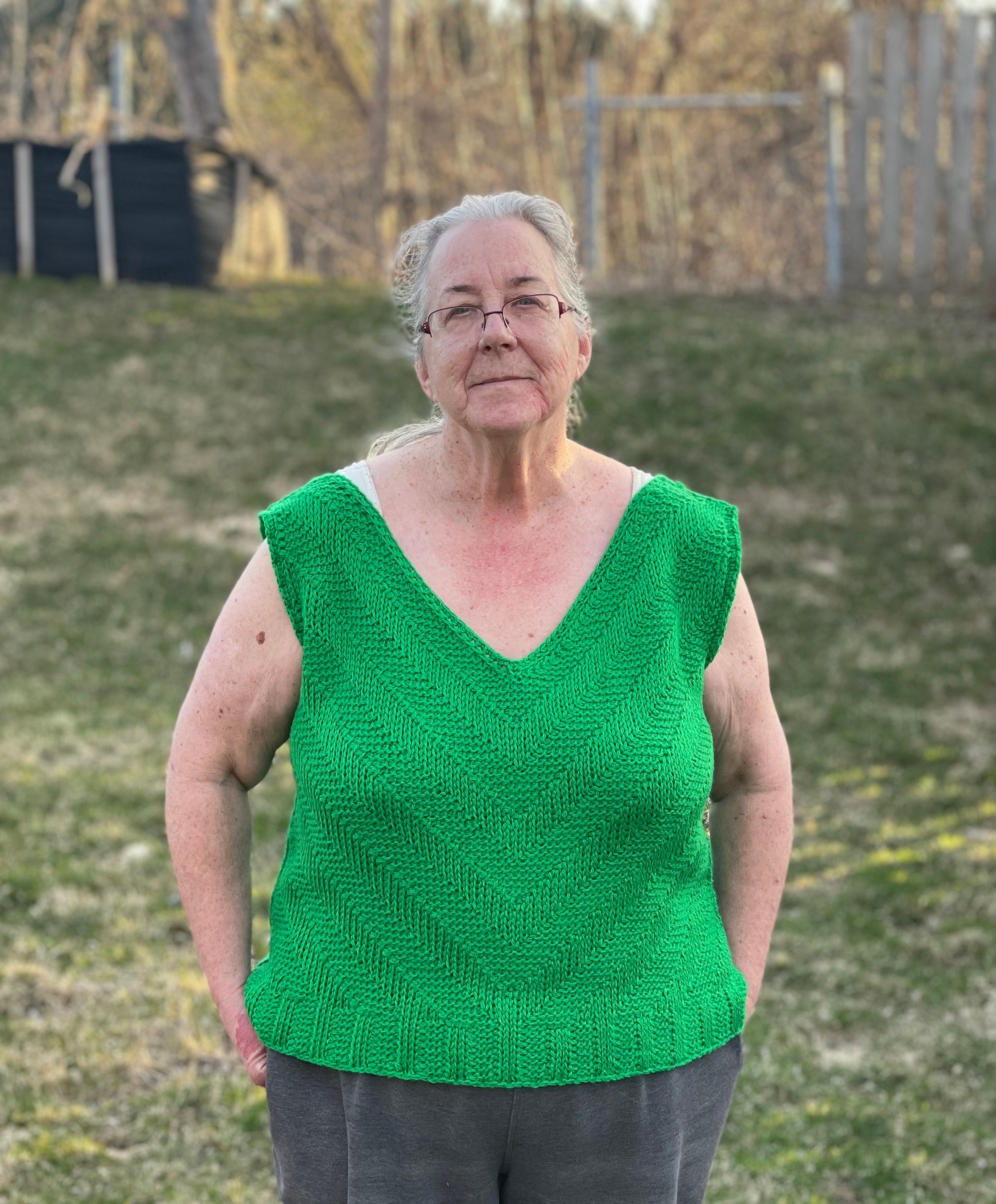 Tunisian Triangle Top a Crochet Pattern - Etsy