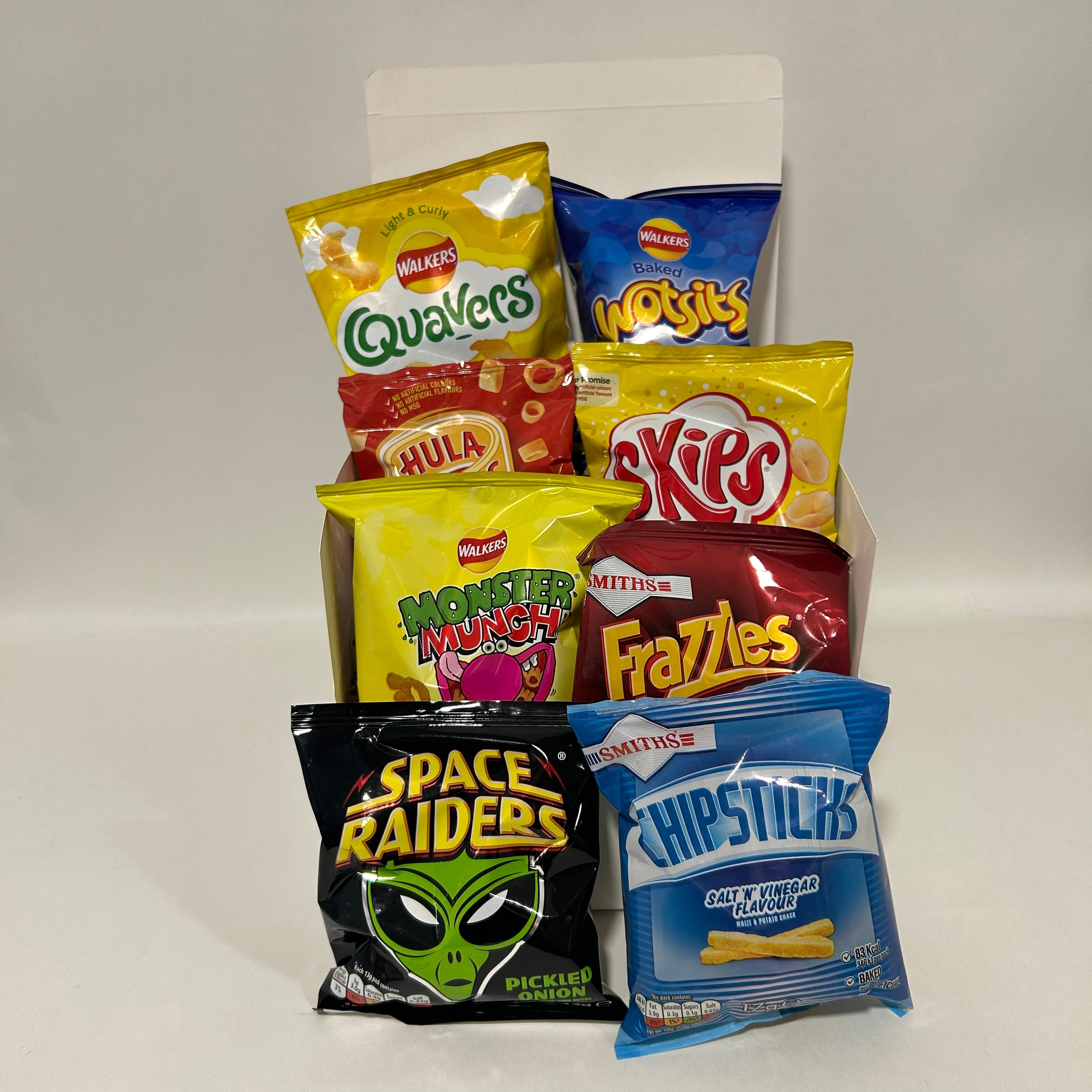 Retro Crisps Gift Box 8 Classics in 1 Gift - Etsy UK