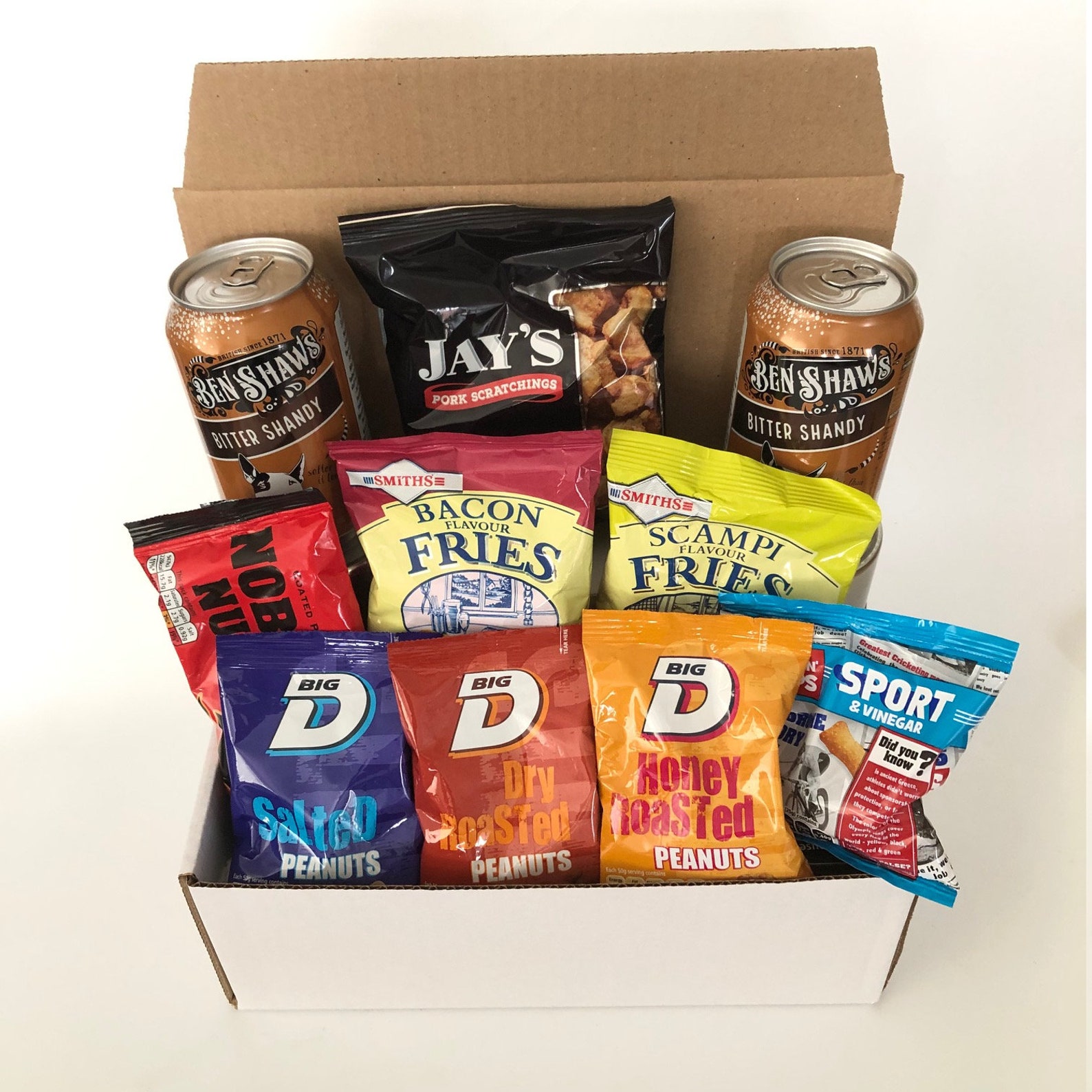 Pub in A Box All Your Favourite Snacks With A Shandy or Two - Etsy UK