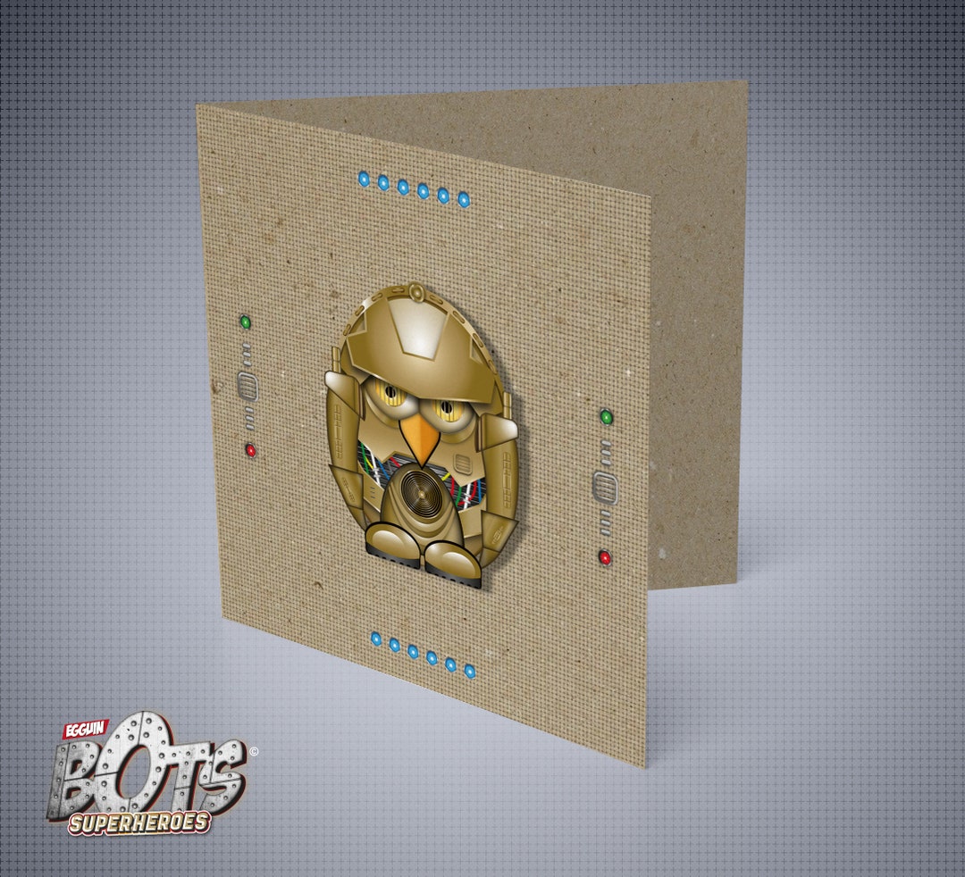 Superhero Greeting Card 4 - Etsy