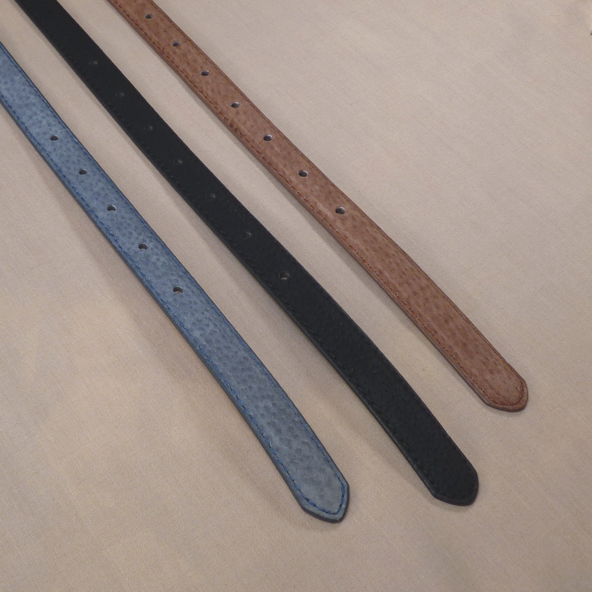 Narrow Dress or Jeans Leather Belt for Women. Soft-touch Velvety ...