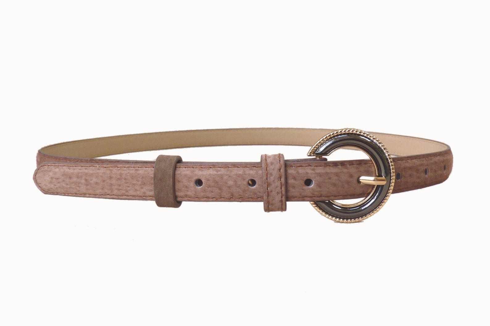 Narrow Dress or Jeans Leather Belt for Women. Soft-touch Velvety ...