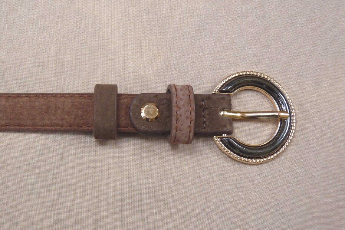 Narrow Dress or Jeans Leather Belt for Women. Soft-touch Velvety ...