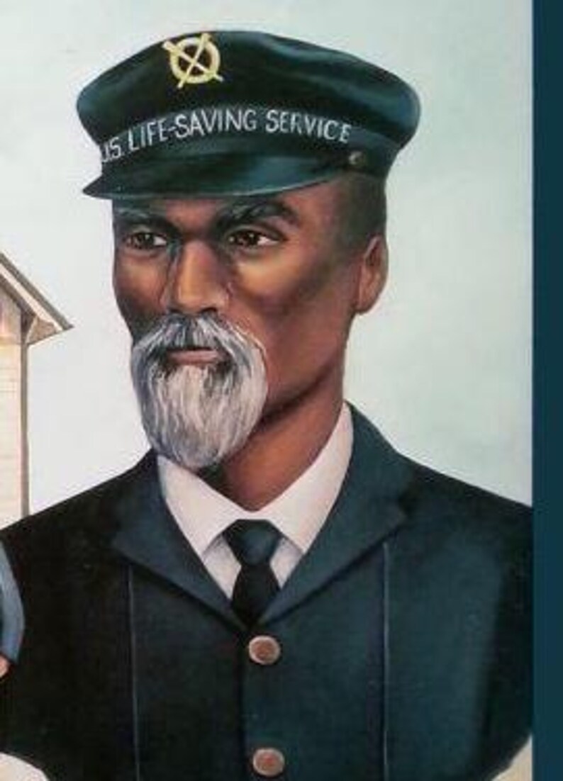 Pea Island Lifesavers Poster: Historic All Black Coast Guard Crew ...