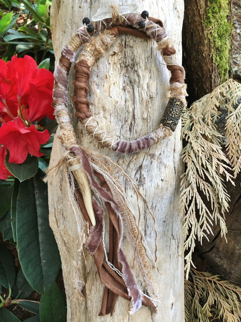ONE Made to Order Natural Earth Hairwrap, Dreadwrap, Fabric Loc ...