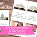 US Landmarks & Symbols Montessori Nomenclature 3-part Cards Social ...