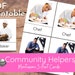 Community Helpers Montessori Culture 3 Part Cards Kindergarten ...