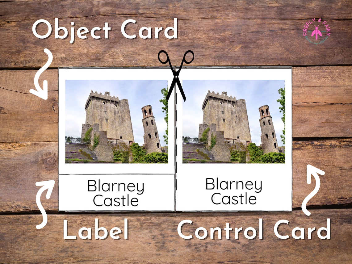 BUNDLE: Ireland Irish Culture Montessori 3-part Cards Set Food - Etsy