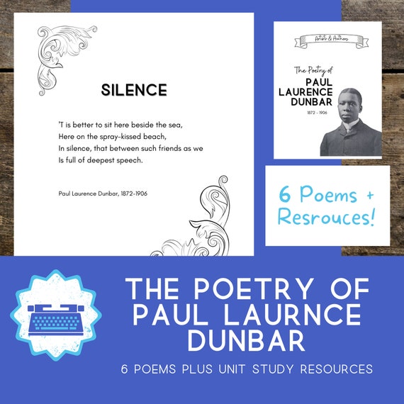 The Poetry of Paul Laurence Dunbar / Poems & Resources / Black | Etsy