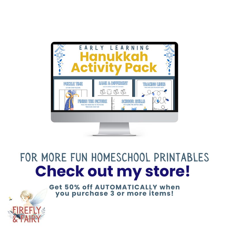 Hanukkah Festival of Lights Montessori Nomenclature 3-part Cards ...