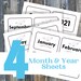 Homeschool Circle Time Calendar Bundle: Weather Chart & Flash Cards ...
